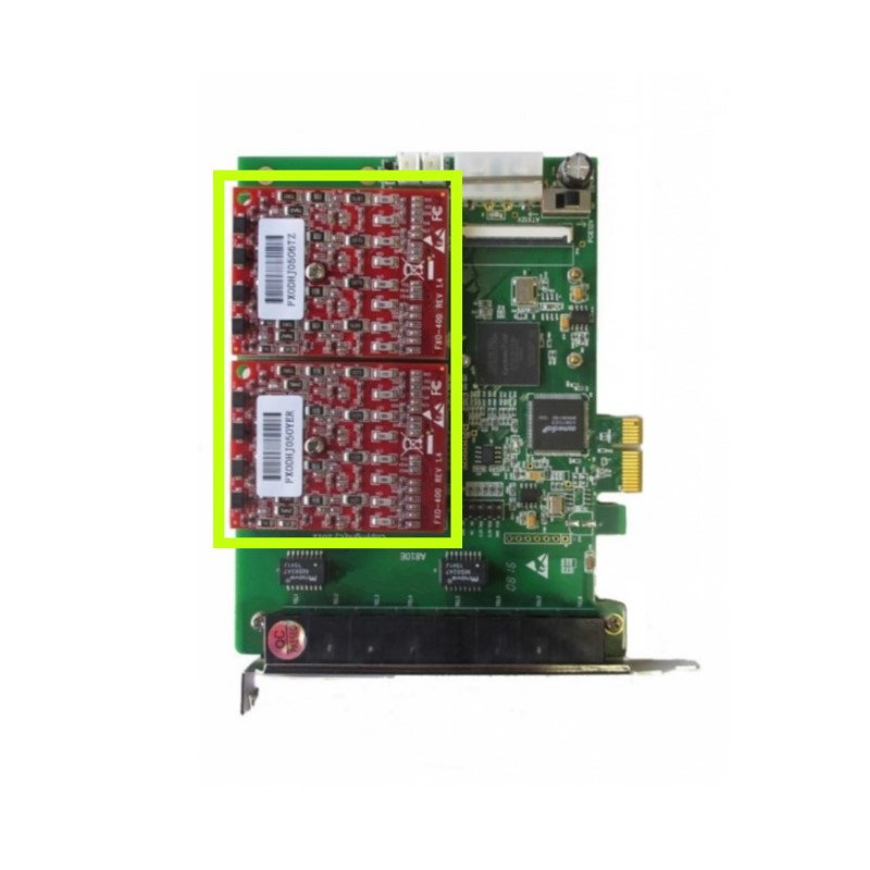 E-MetroTel Galaxy Mini Integrated FXO Module – 4 Ports - 888VoIP