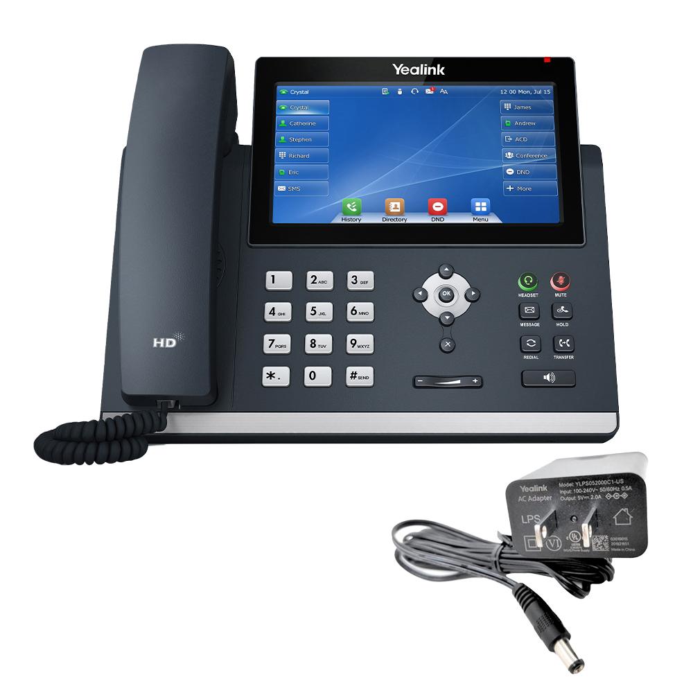 Yealink SIP-T48U with PSU - 1301204 - 888VoIP