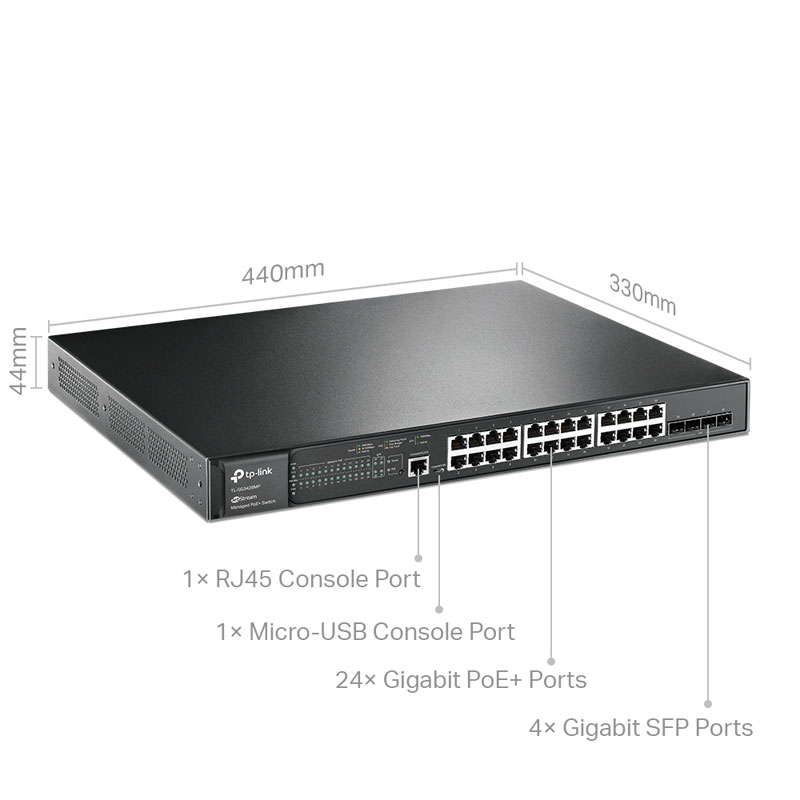 TP-Link SG3428MP - 888VoIP