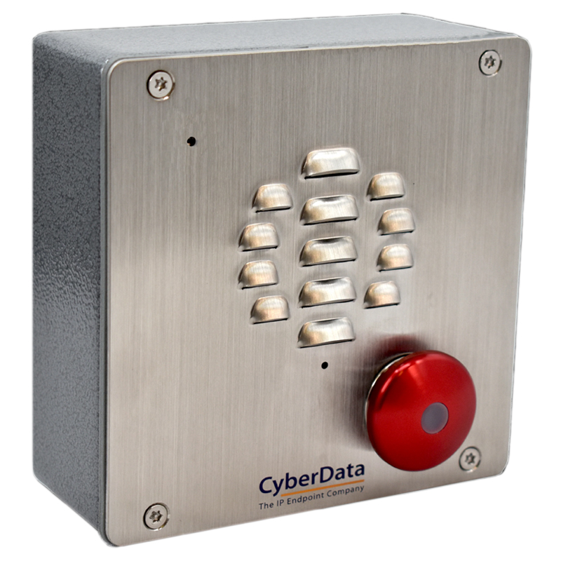 CyberData 011567 SIP Large Button Outdoor Intercom - 888VoIP