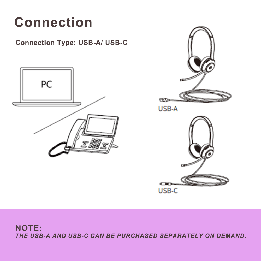 Yealink UH37 Dual UC USB-C - 1308112 - 888VoIP