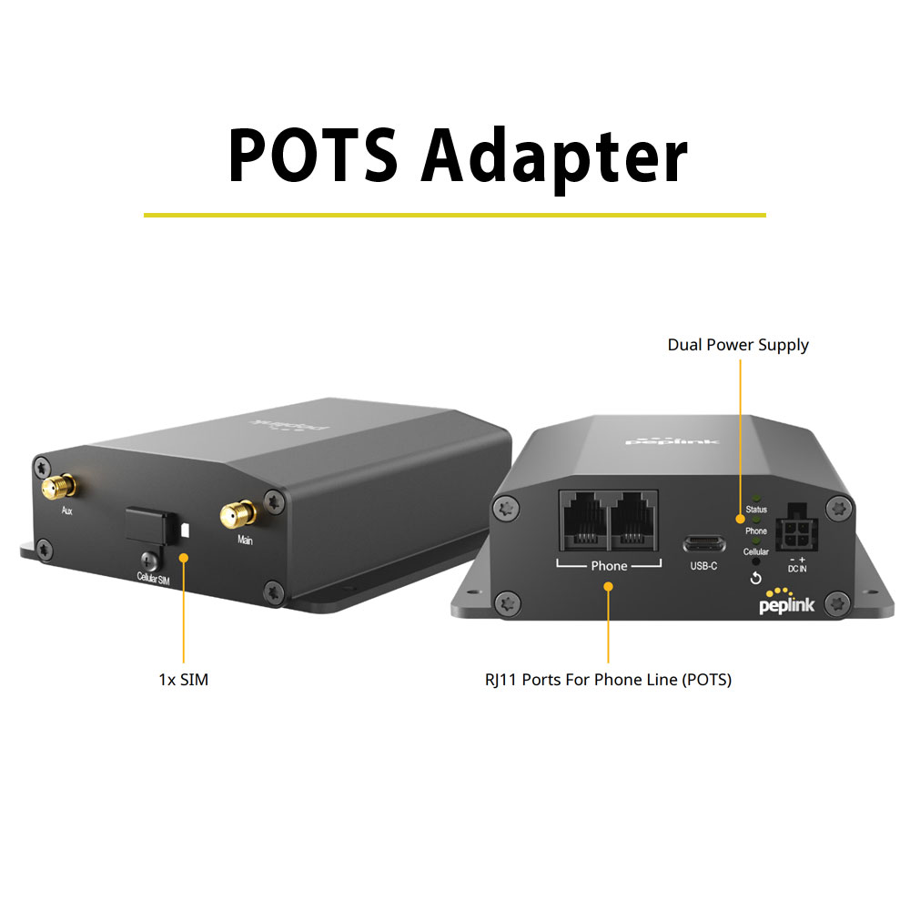 Peplink POTS-ADP-LTE-US-T-PRM - 888VoIP