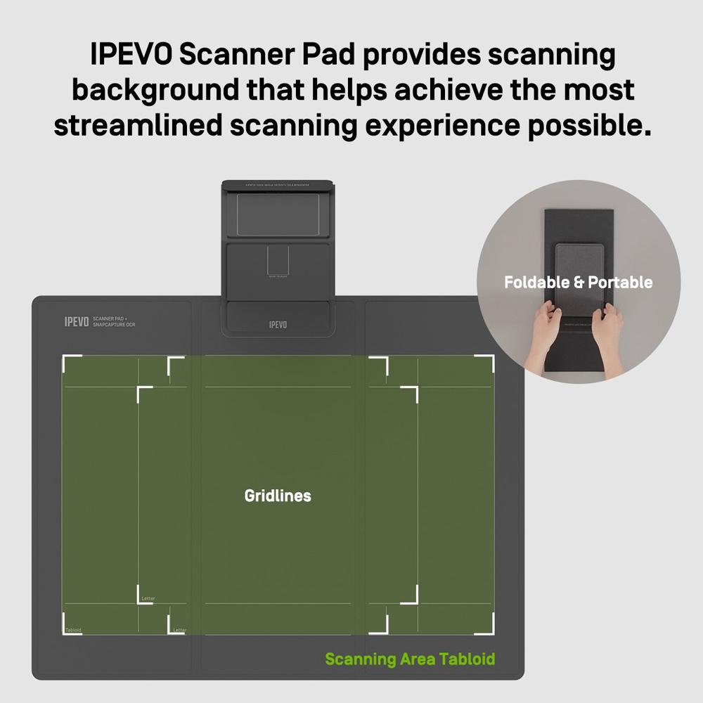 IPEVO Document Scanner Kit (Pad) [US] - B-919-0-01-00 - 888VoIP