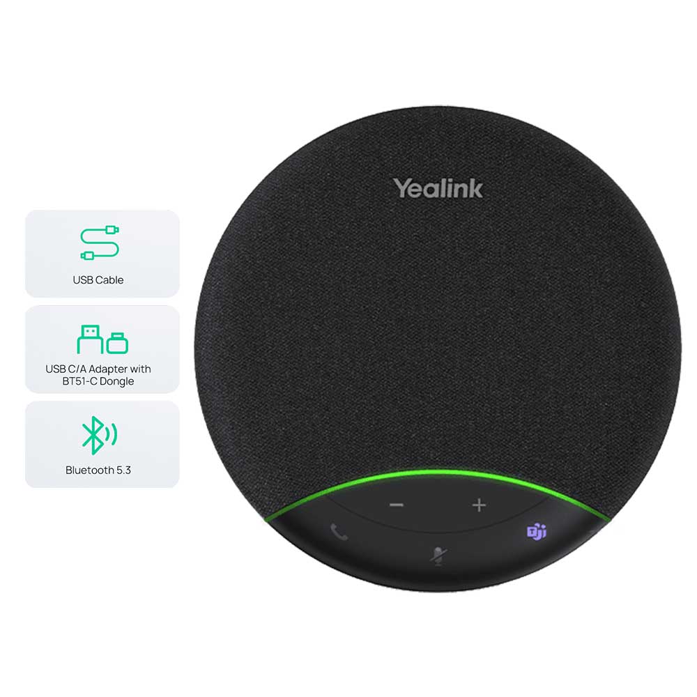 Yealink SP92 with Dongle USB-C/A - 1308169 - 888VoIP