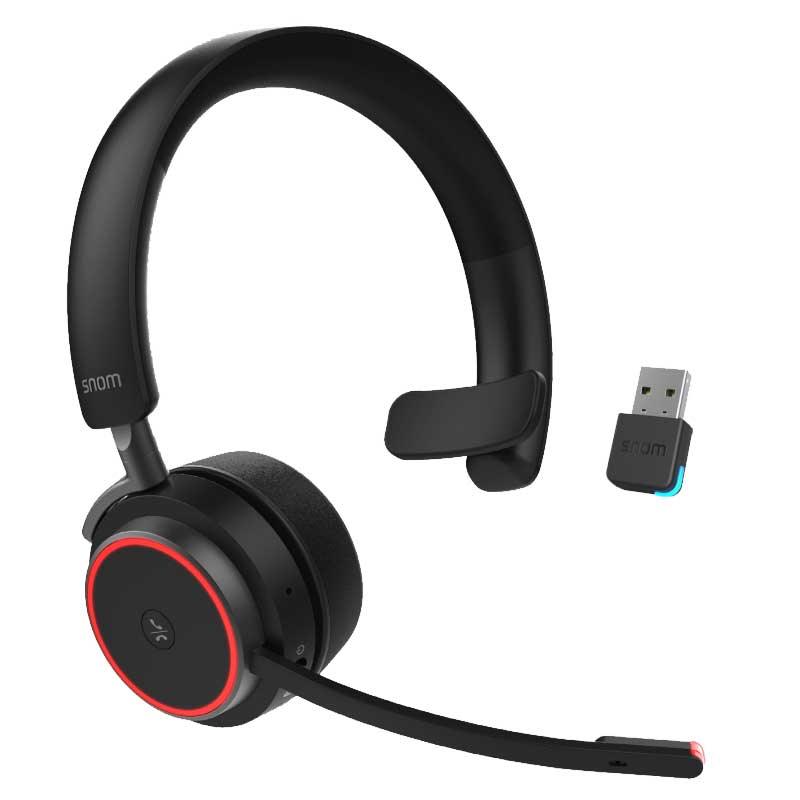 Snom A350M Mono Wireless Bluetooth Headset - 80-S151-00 - 888VoIP