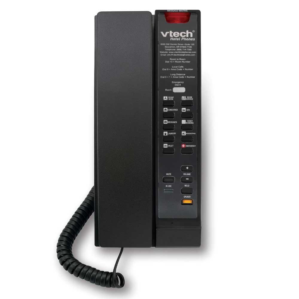 VTech Hospitality CTM-S2213 Matte Black - 80-H0G8-13-000 SIP Hotel ...