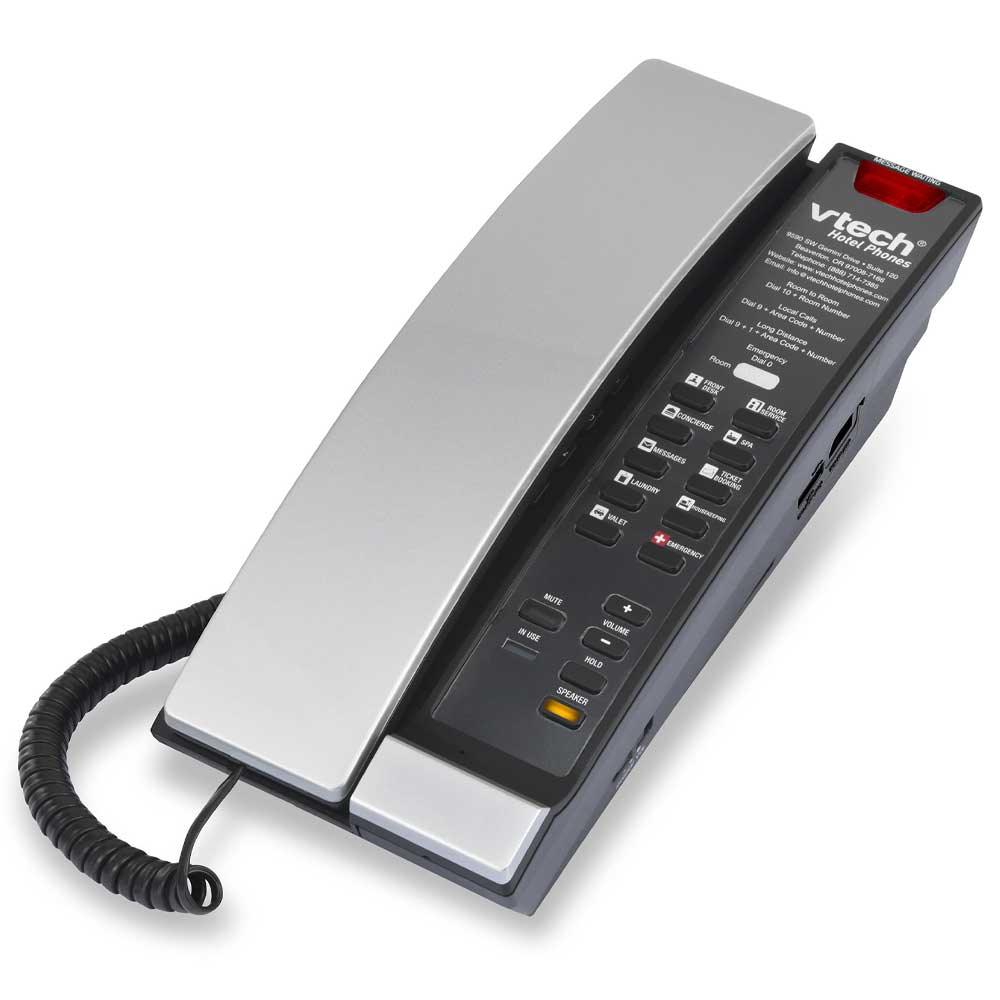 VTech Hospitality CTM-S2213 Silver and Black - 80-H0G8-00-000 SIP Hotel ...