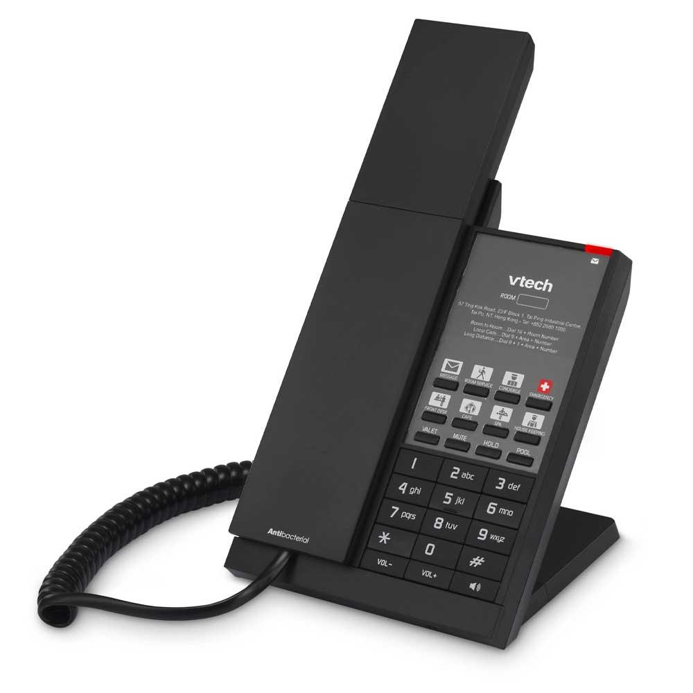VTech Hospitality NG-S3211W Matte Black - 80-H0FE-13-000 SIP Hotel ...