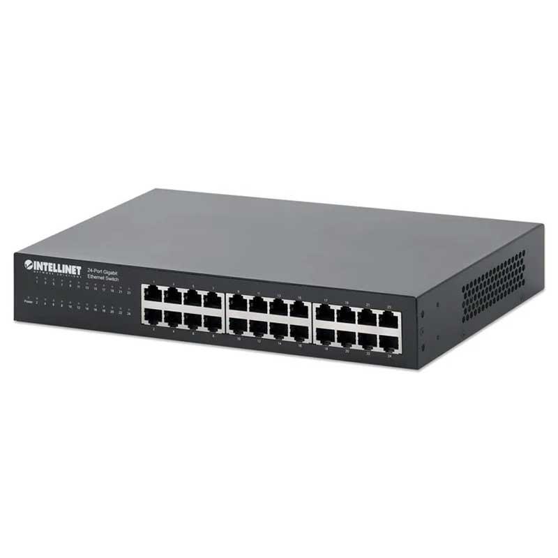 Intellinet IES-24G 24-Port Gigabit Ethernet Switch - 561273 - 888VoIP