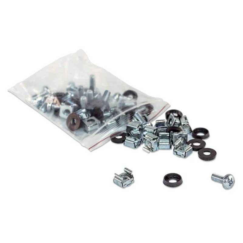 Intellinet ICN-M6-100-SI 100 pieces Cage Nut Set - 713658 - 888VoIP