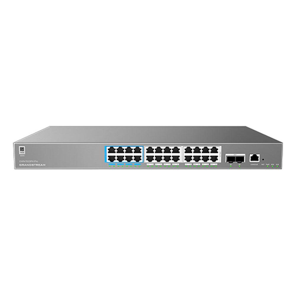 Grandstream GWN7803PH Pro Managed PoE Network Switch - 888VoIP