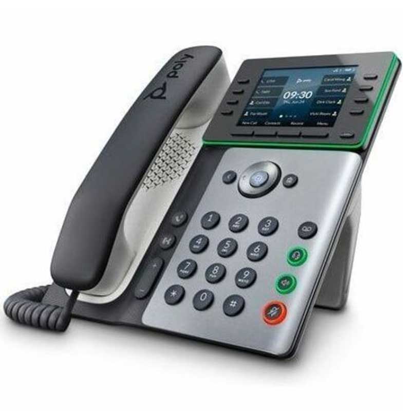 HP Poly Edge E320 IP Phone and PoE-enabled w/PSU - 89B52AA#ABA - 888VoIP