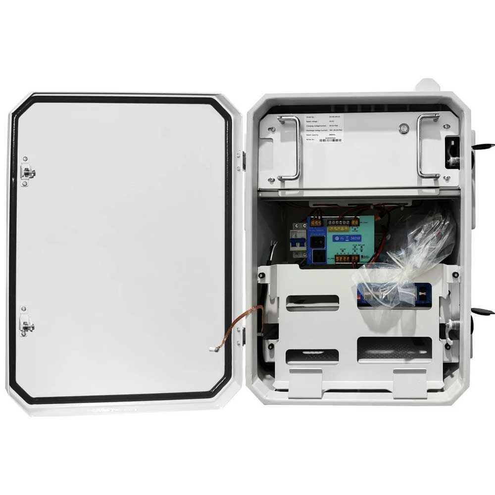 InVid DDPB2 Enclosure Weatherproof Box with AC and Backup Battery - 888VoIP